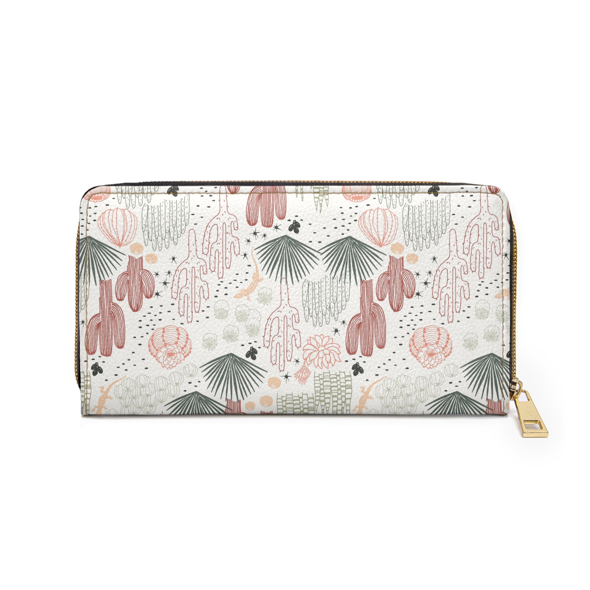 Arizona Desert Wallet, Cute Succulent Garden Wallet, Womens Travel ...