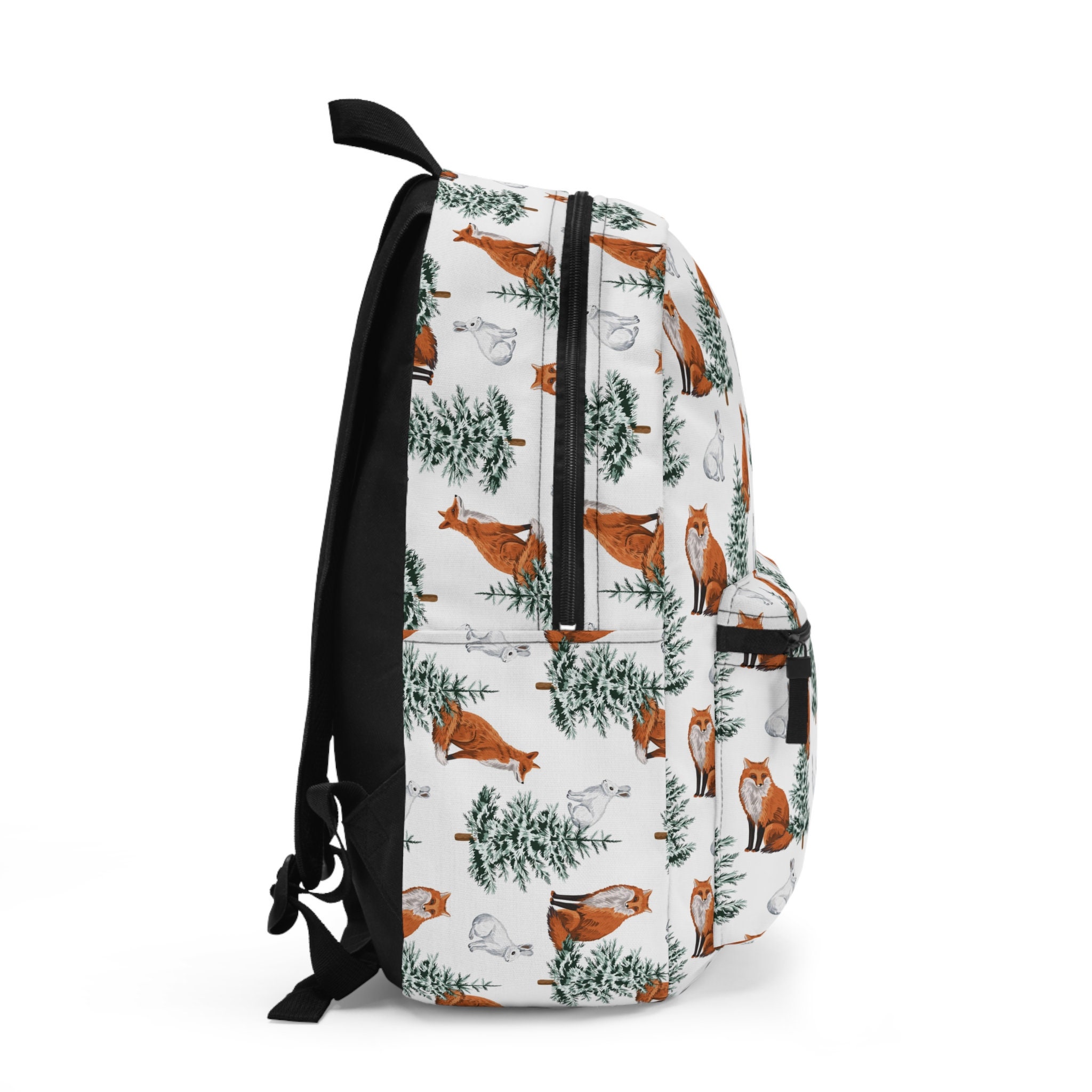 Fox and Hare Backpack, Aesthetic Backpack, Foxes Backpack, Overnight ...
