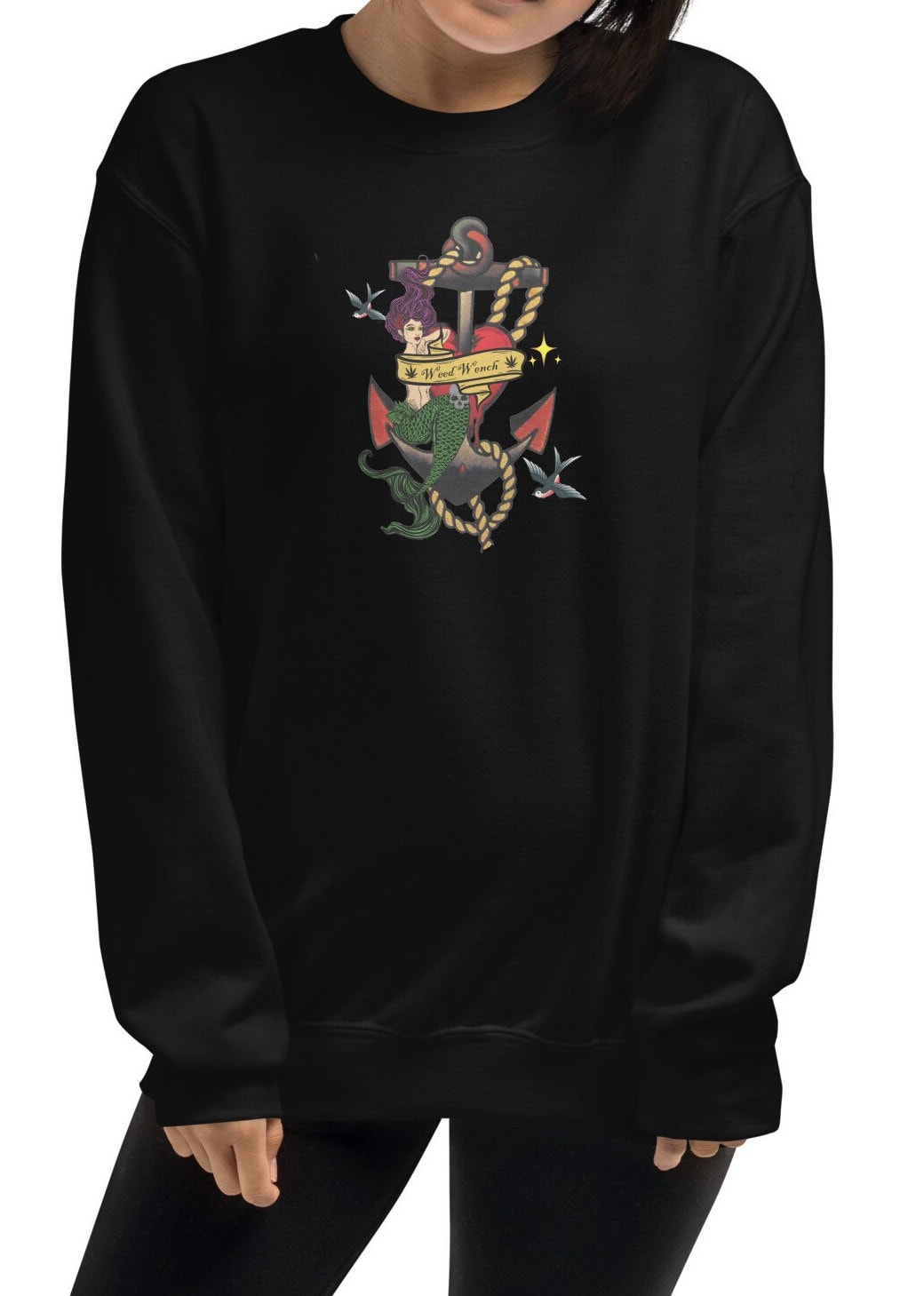 Coconut Girl Clothes Coconut Girl Sweatshirt Weed Sweatshirt Stoner ...