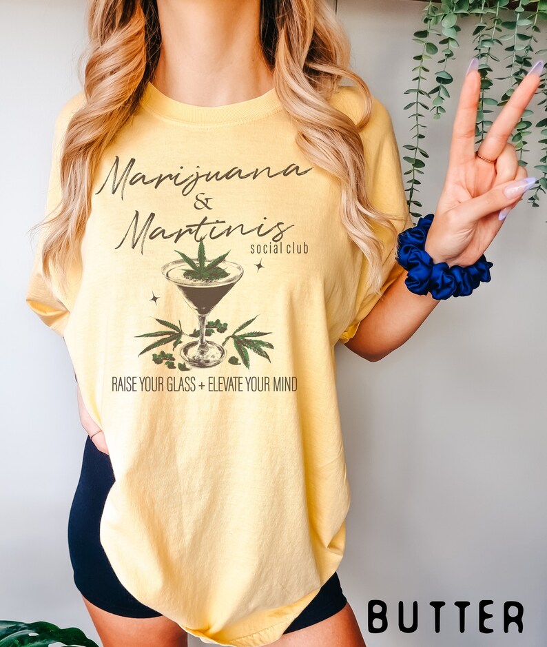 Espresso Martini Marijuana Shirt 420 Tshirt Cannabis Shirt Preppy Stuff Old Money Aesthetic ...