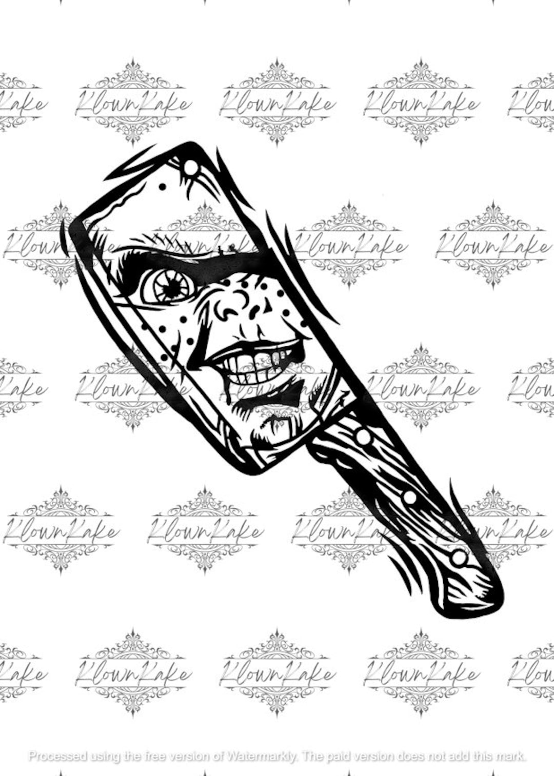 Chucky Knife Cut Design Childs Play Digital Download PNG - Etsy