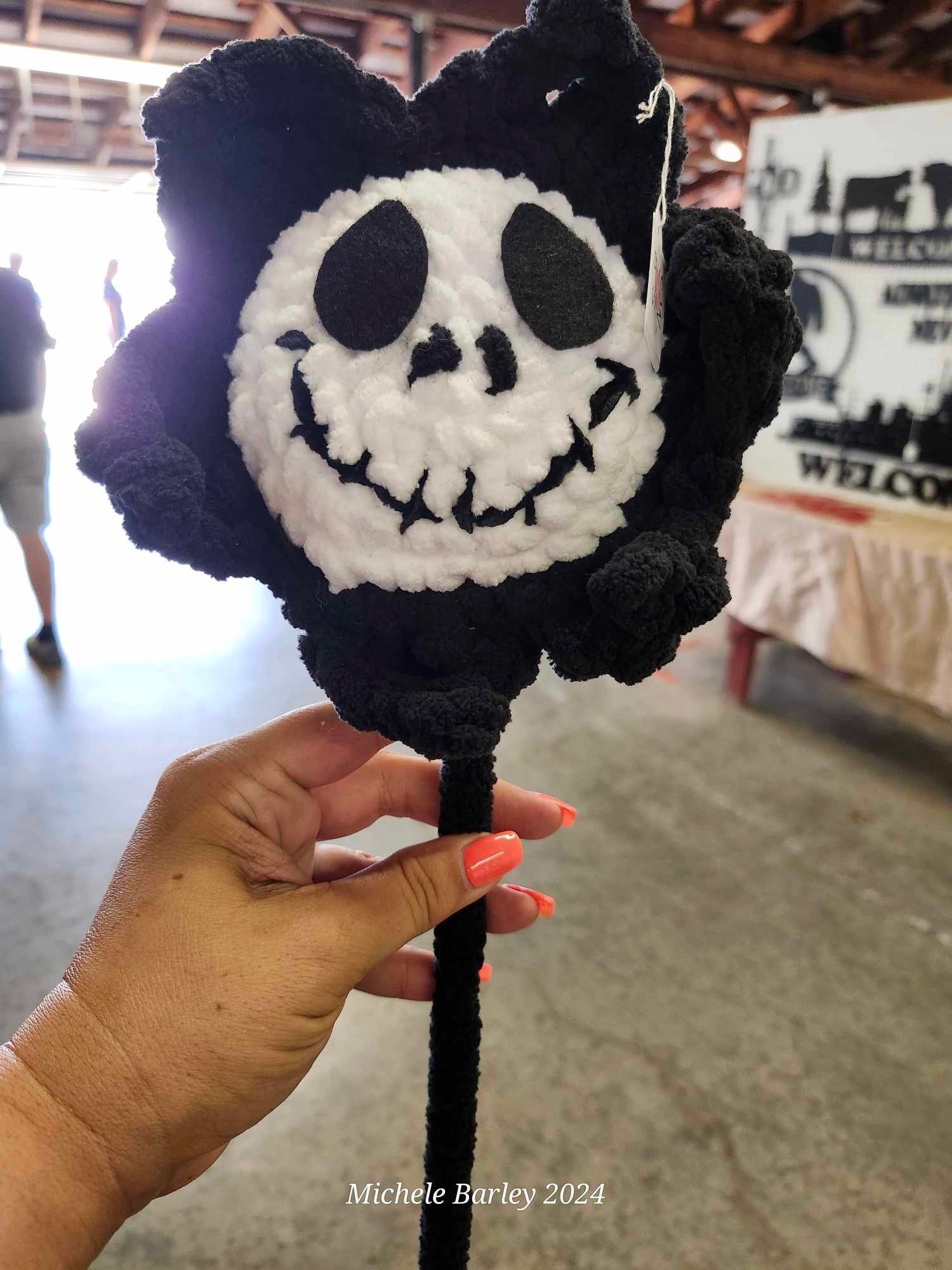 Jack Skellington Flower - Etsy