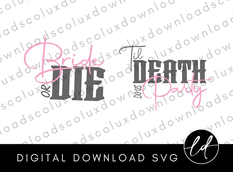 Bachelorette Party Tshirt SVG PNG Bundle, Bridal Party T-shirt ...