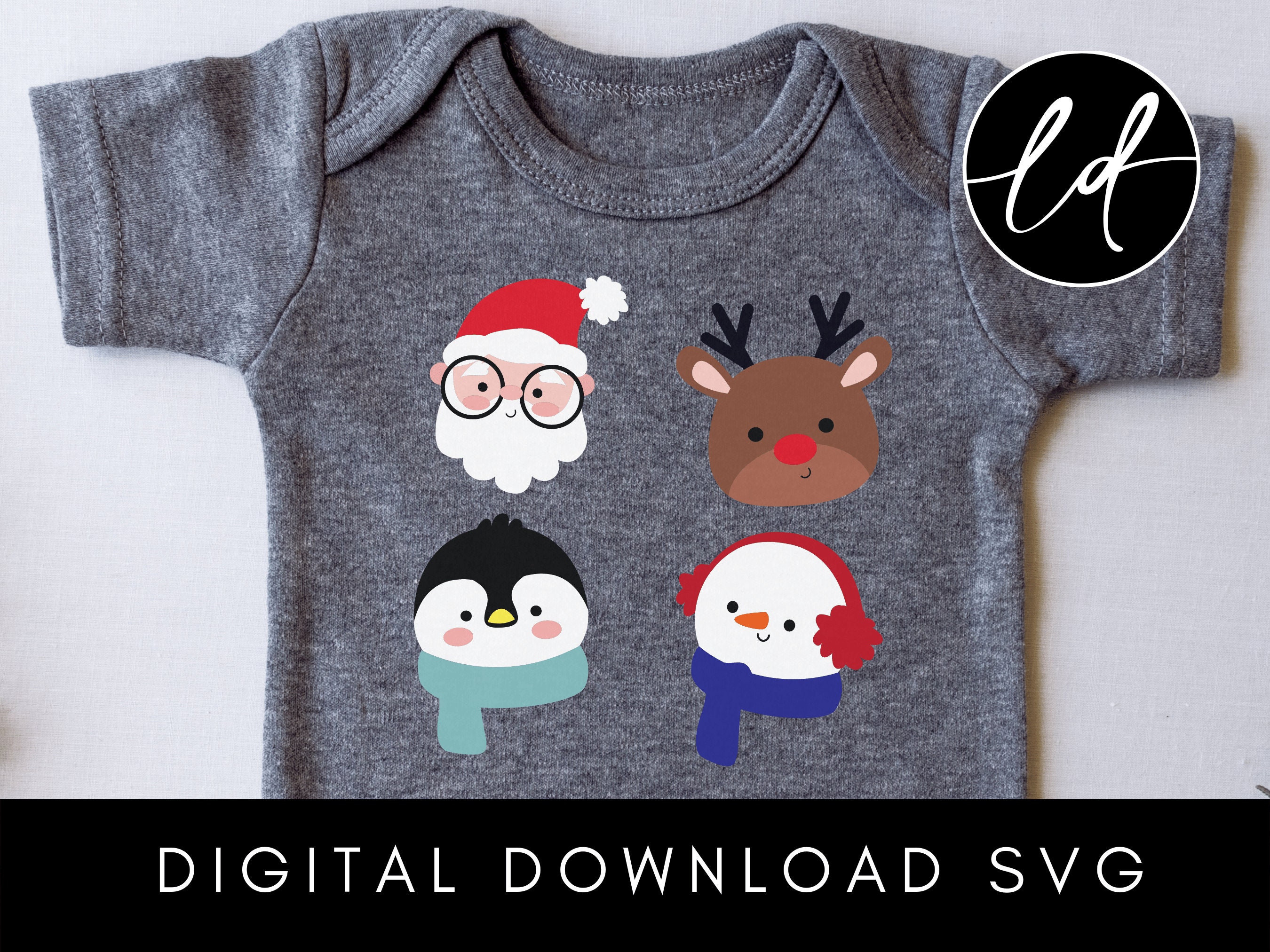 Christmas SVG Bundle Holiday Svg Bundle, Christmas Cartoon Svg, Kids ...