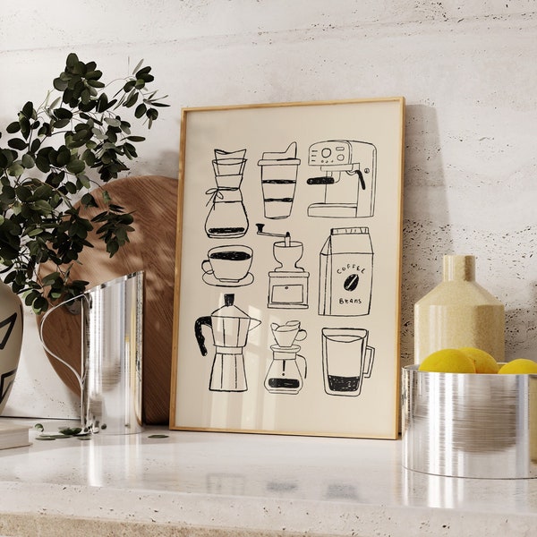 Coffee Art Kitchen - Etsy