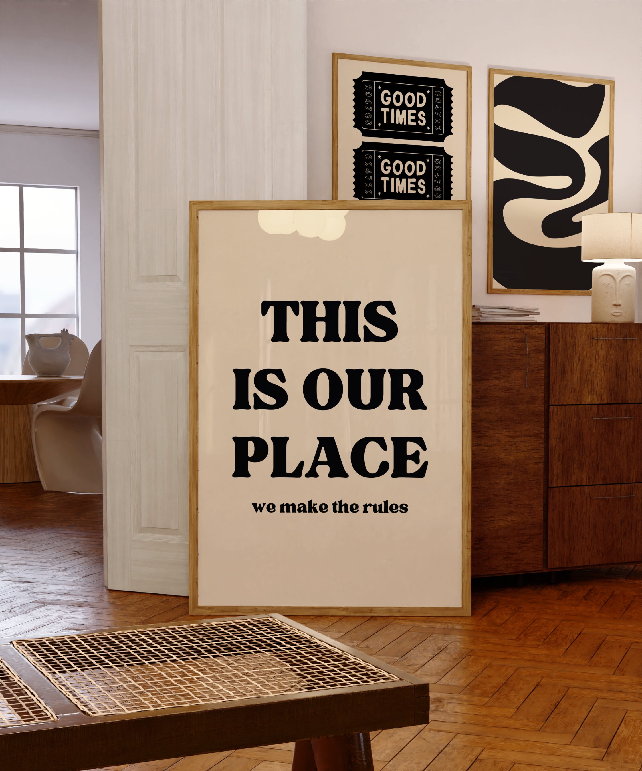 This is Our Place Printable Wall Art for Apartment Girls Gift Idea for ...