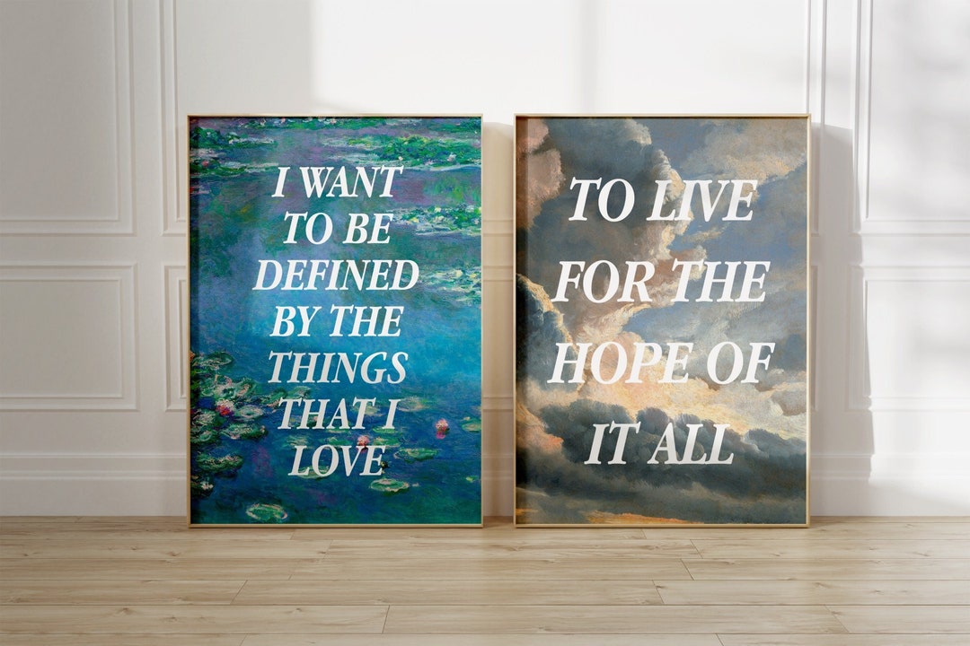 Swiftie Printable Wall Art Set of Two Folklore Print Lover Poster ...