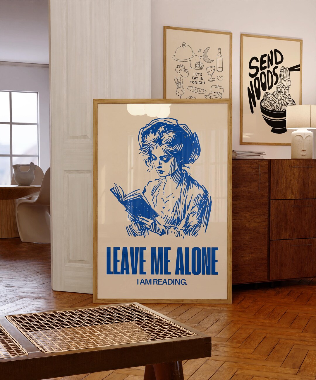 Reading Nook Wall Art Bookish Printable Wall Art for Library Decor ...