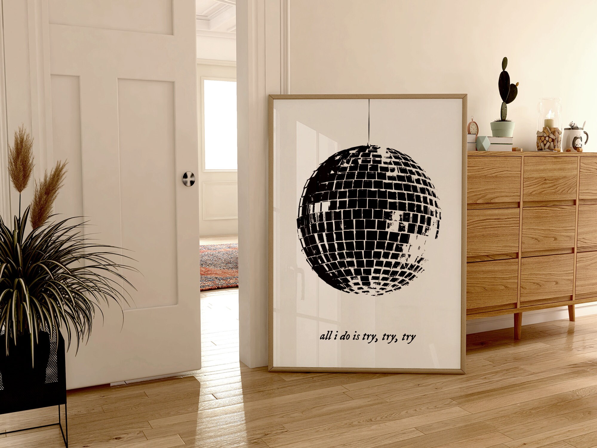Mirrorball Inspired Printable Wall Art Folklore Bedroom Poster Swiftie ...