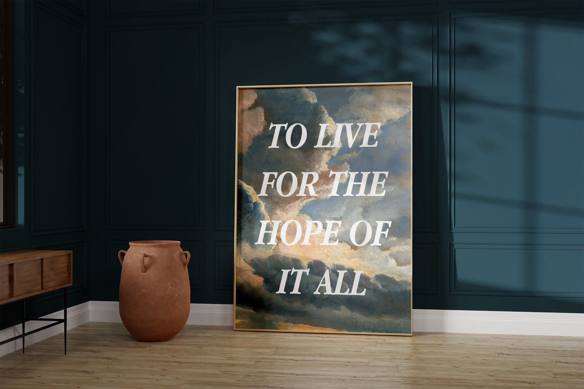 Printable Wall Art to Live for the Hope of It All Impressionism ...