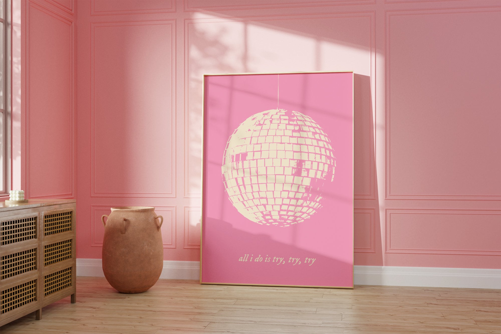 Teen Bedroom Swiftie Printable Wall Art Mirrorball Inspired Quote ...
