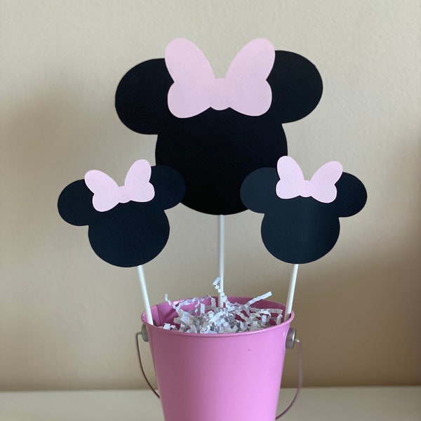 Minnie Mouse Centerpiece - Etsy