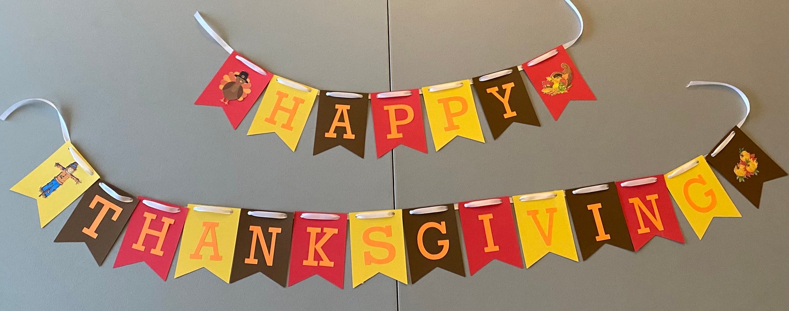 Happy Thanksgiving, Happy Thanksgiving Banner - Etsy