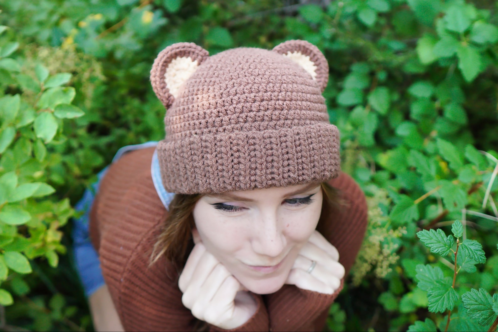 PDF PATTERN Crochet Bear Hat - Etsy