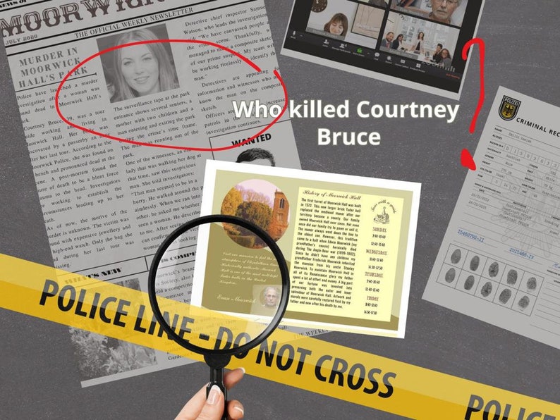 Printable Cold Case File - Unsolved Murder Mystery Party Game ...