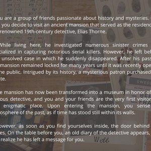 Escape Room Printable - Detective Game - Date Night Ideas – DIY ...