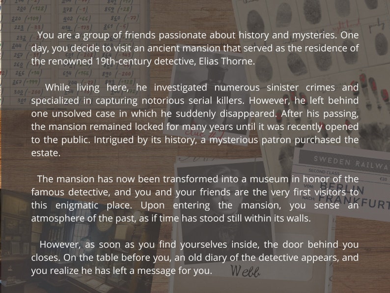 Escape Room Printable - Detective Game - Date Night Ideas – DIY ...