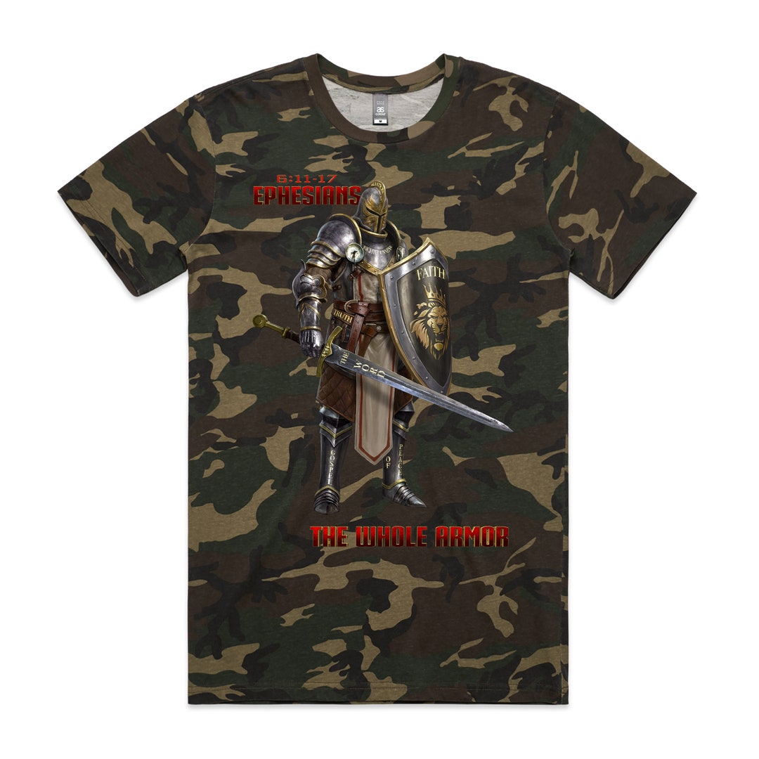 Hebrew Israelite T-shirt Gift Bible Verse T-shirt Whole Armor of God ...