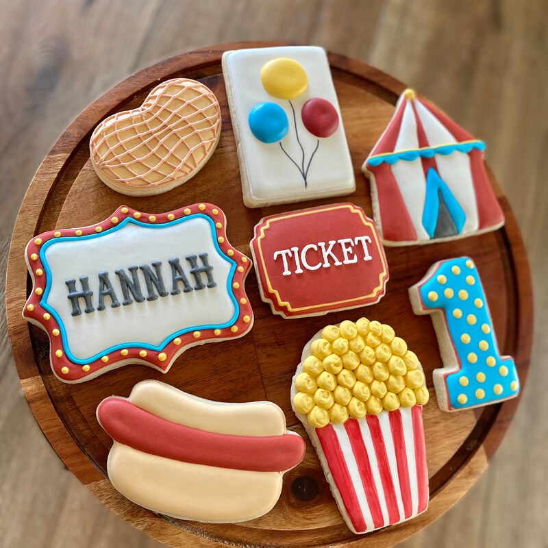 Circus Cookies - Etsy