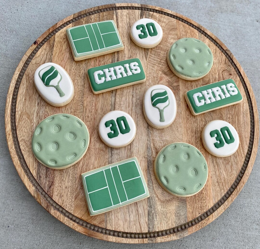 Pickleball | Birthday Cookies - Etsy