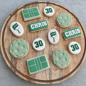 Pickleball | Birthday Cookies - Etsy
