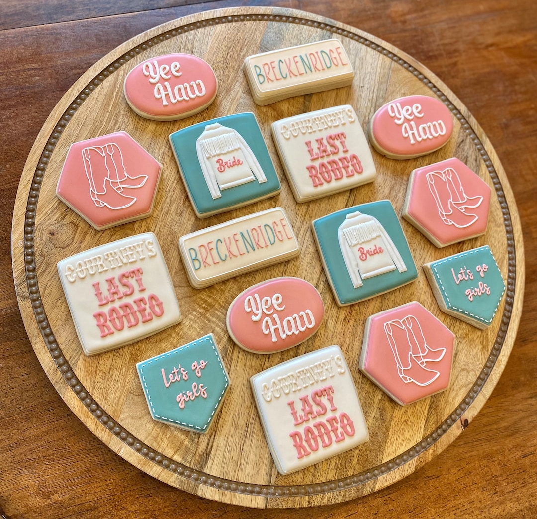 Last Rodeo | Bachelorette Cookies - Etsy