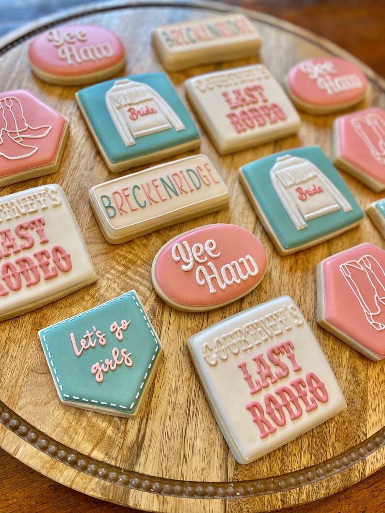 Last Rodeo | Bachelorette Cookies - Etsy
