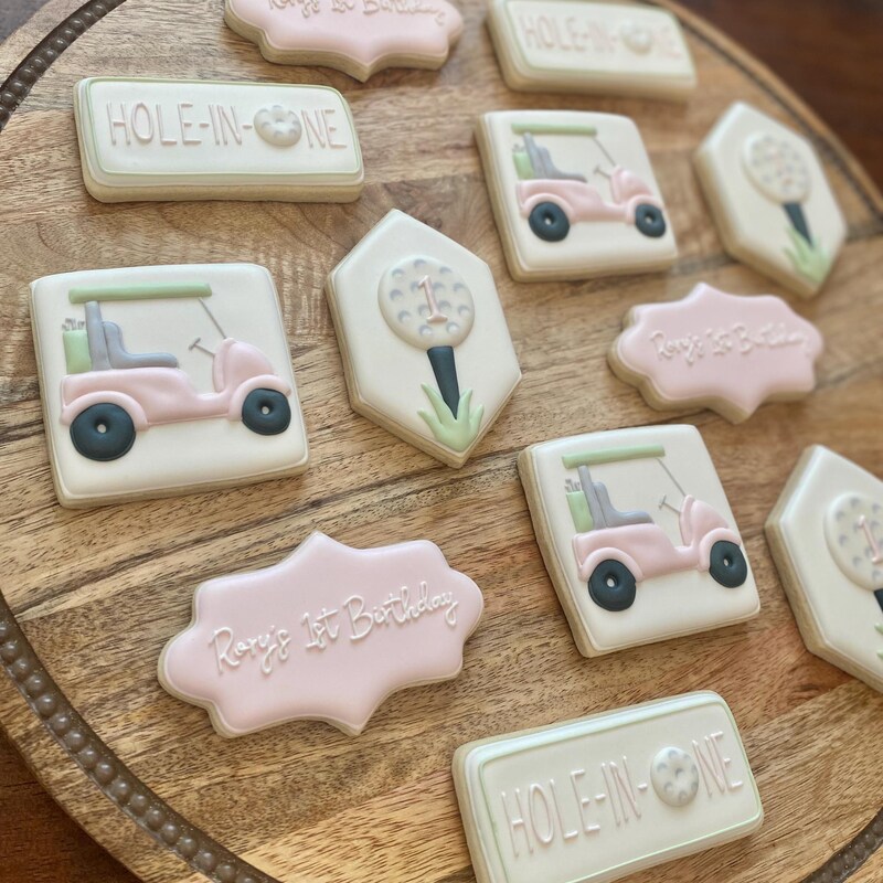Golf Themed Cookies - Etsy