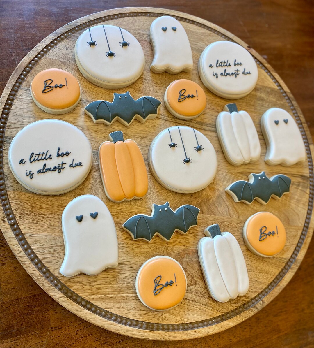A Little Boo is Almost Due | Baby Shower Cookies - Etsy