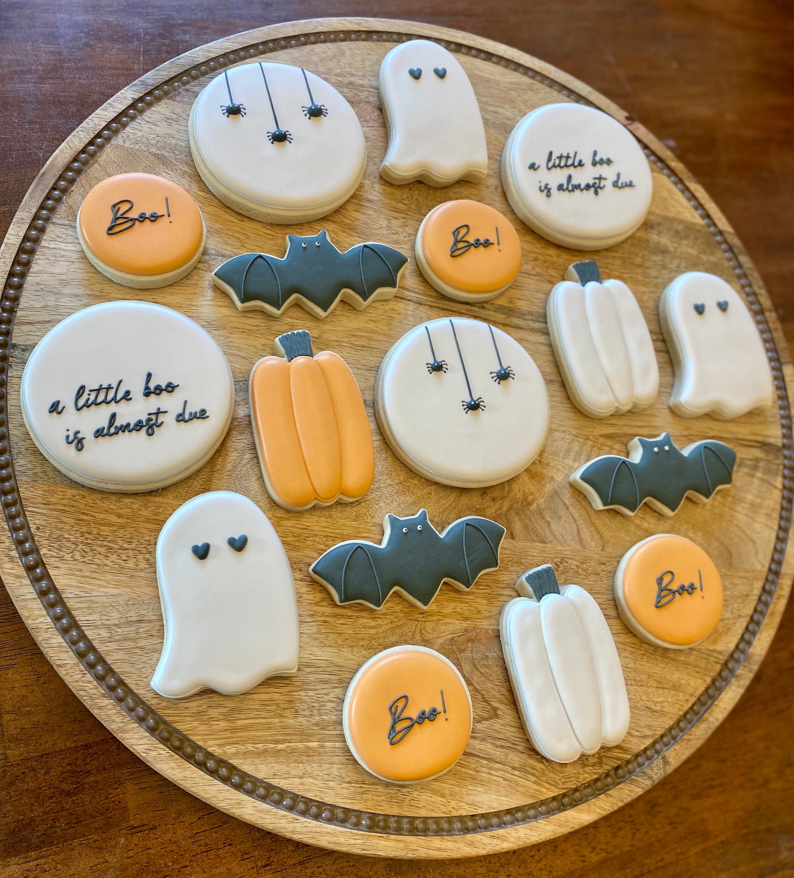 A Little Boo is Almost Due | Baby Shower Cookies - Etsy
