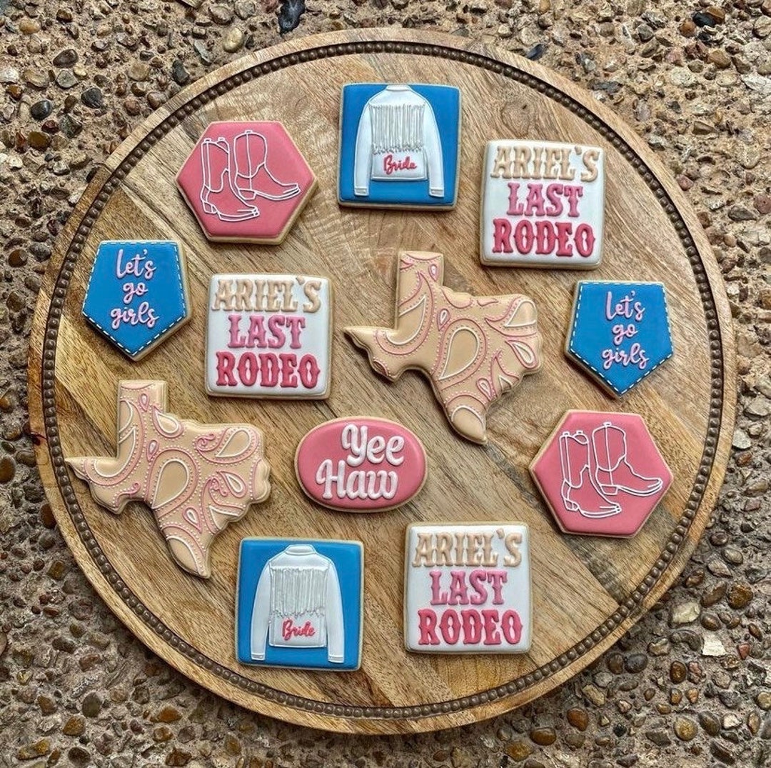 Last Rodeo Bachelorette Cookies - Etsy