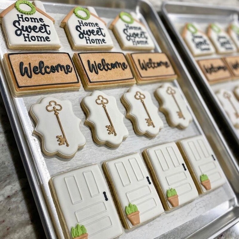New Home Cookies - Etsy