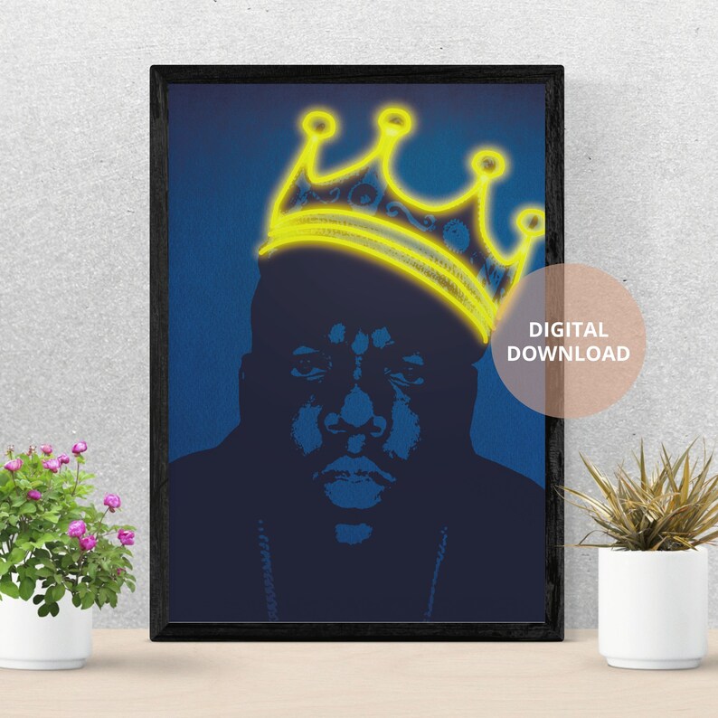 Biggie Smalls Poster Big Art Big Print Notorious Art Big Poster Street ...