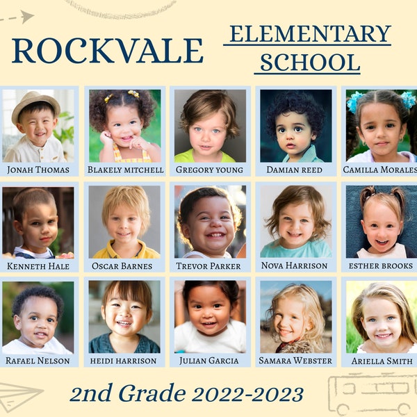 Classroom Picture Template - Etsy UK