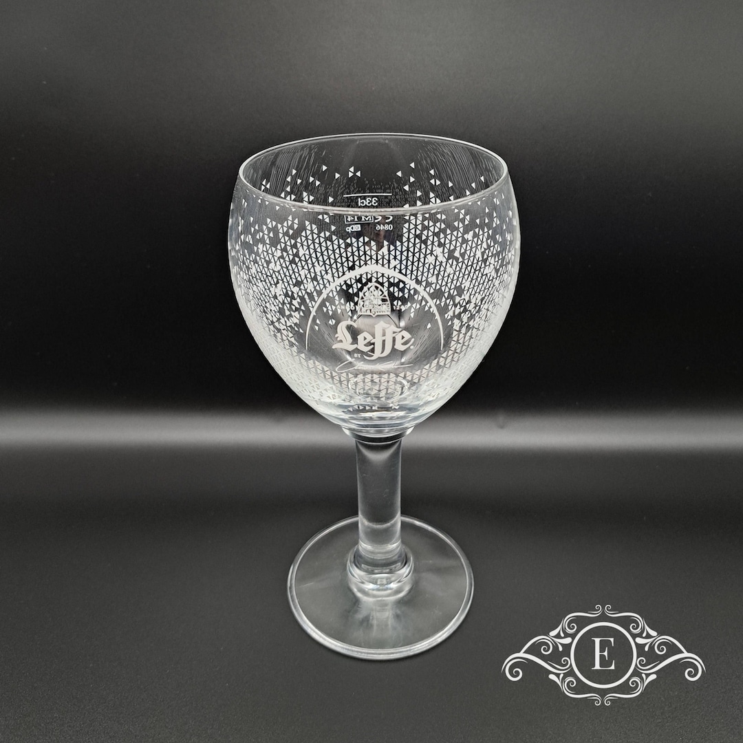 A Special for the Famous Leffe Abbey Beer, Leffe Belgian Beer Glass ...