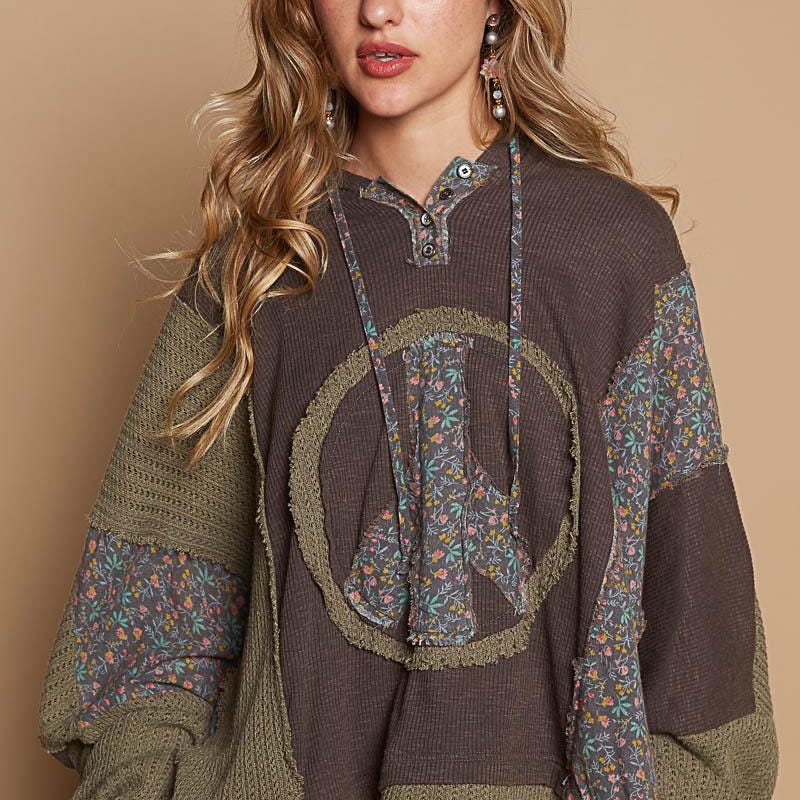 Patchwork Hoodie - Etsy