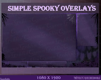 Spooky Forest Starting Soon Screen - Etsy
