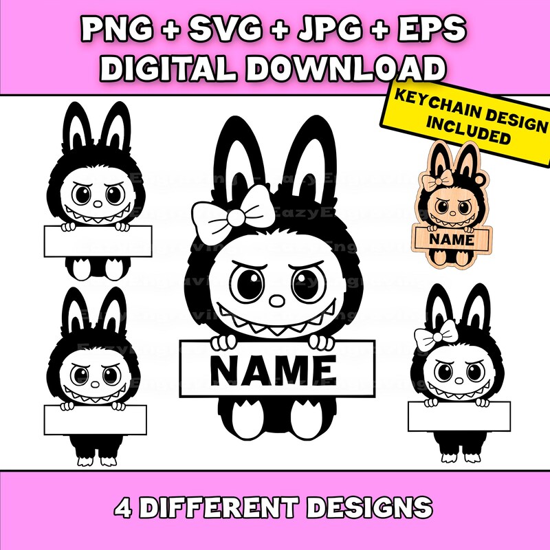 Labubu Vector - Etsy