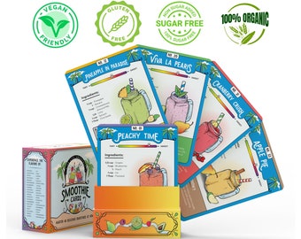 Healthy Recipe Cards - Etsy