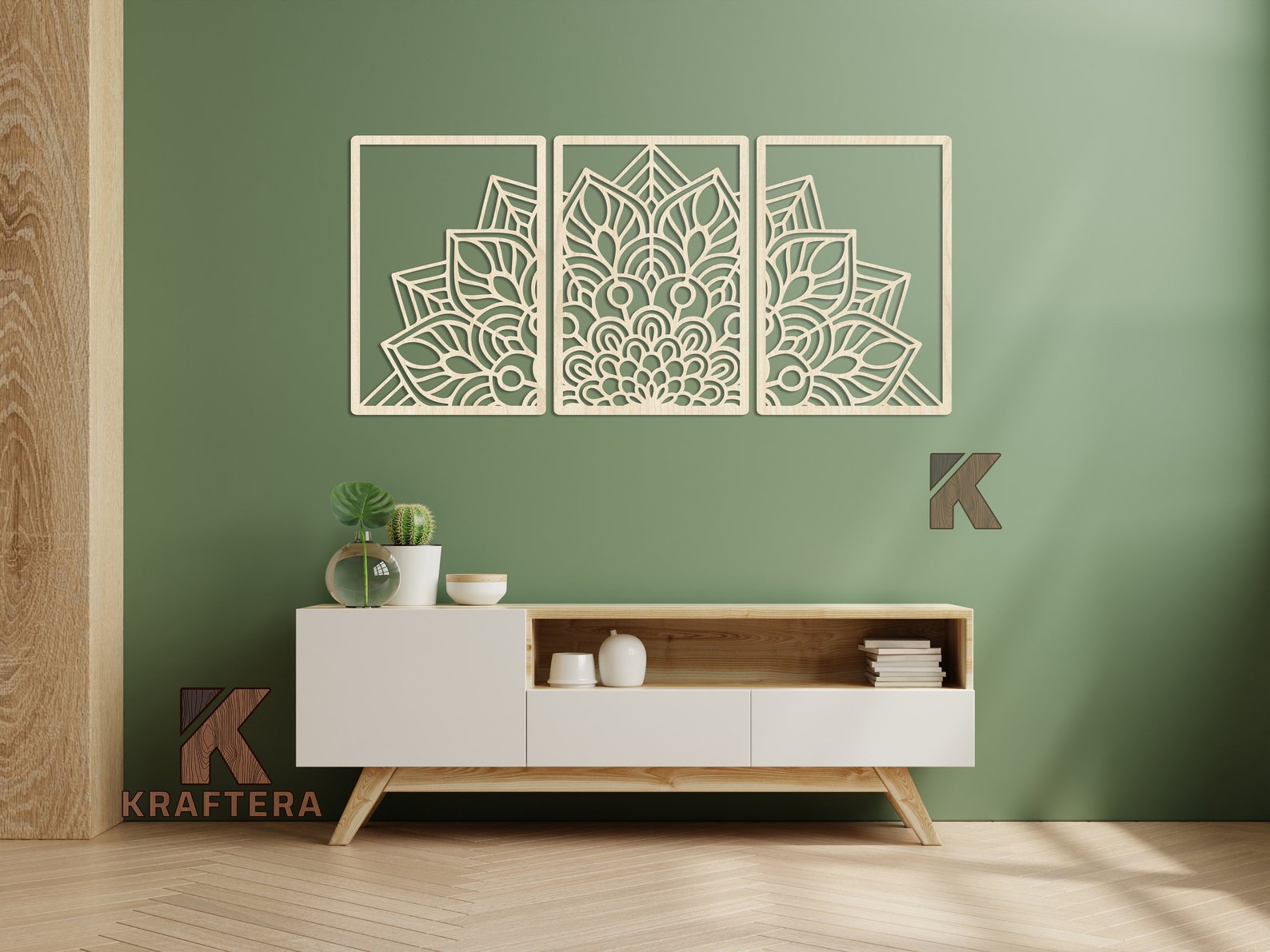 Mandala Wall Decor Mandala Wood Decor Wood Wall Art Wooden Decoration ...