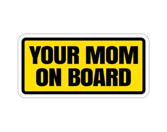Funny Mom Car Stickers - Etsy