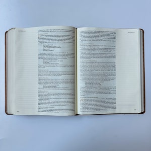 CSB Note Taking (journaling) Large Print Bible - PERSONALIZED - Brown ...