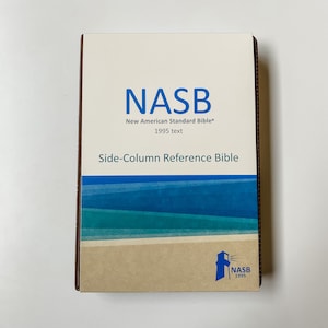 NASB 1995 Reference Bible - PERSONALIZED - Reference - Brown - Includes ...