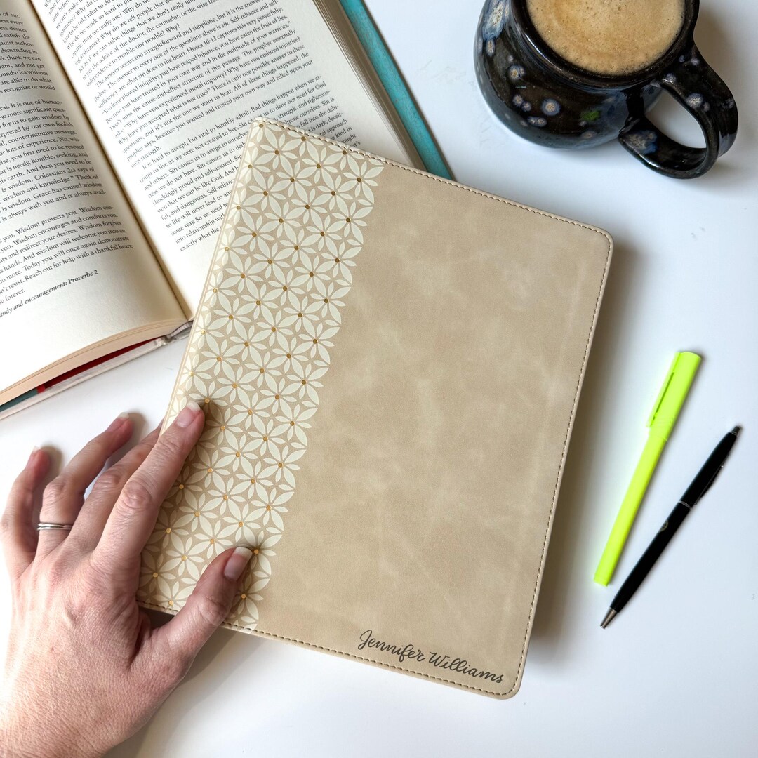 CSB Note Taking (journaling) Bible - PERSONALIZED - Cream - Includes ...