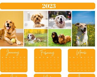 2023 Pup Calendars - Etsy UK