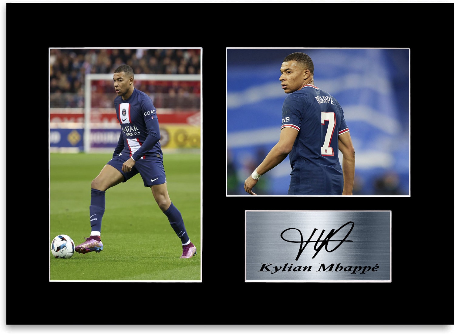 Kylian Mbappe France Football Player Signed Printed Gifts Autograph ...