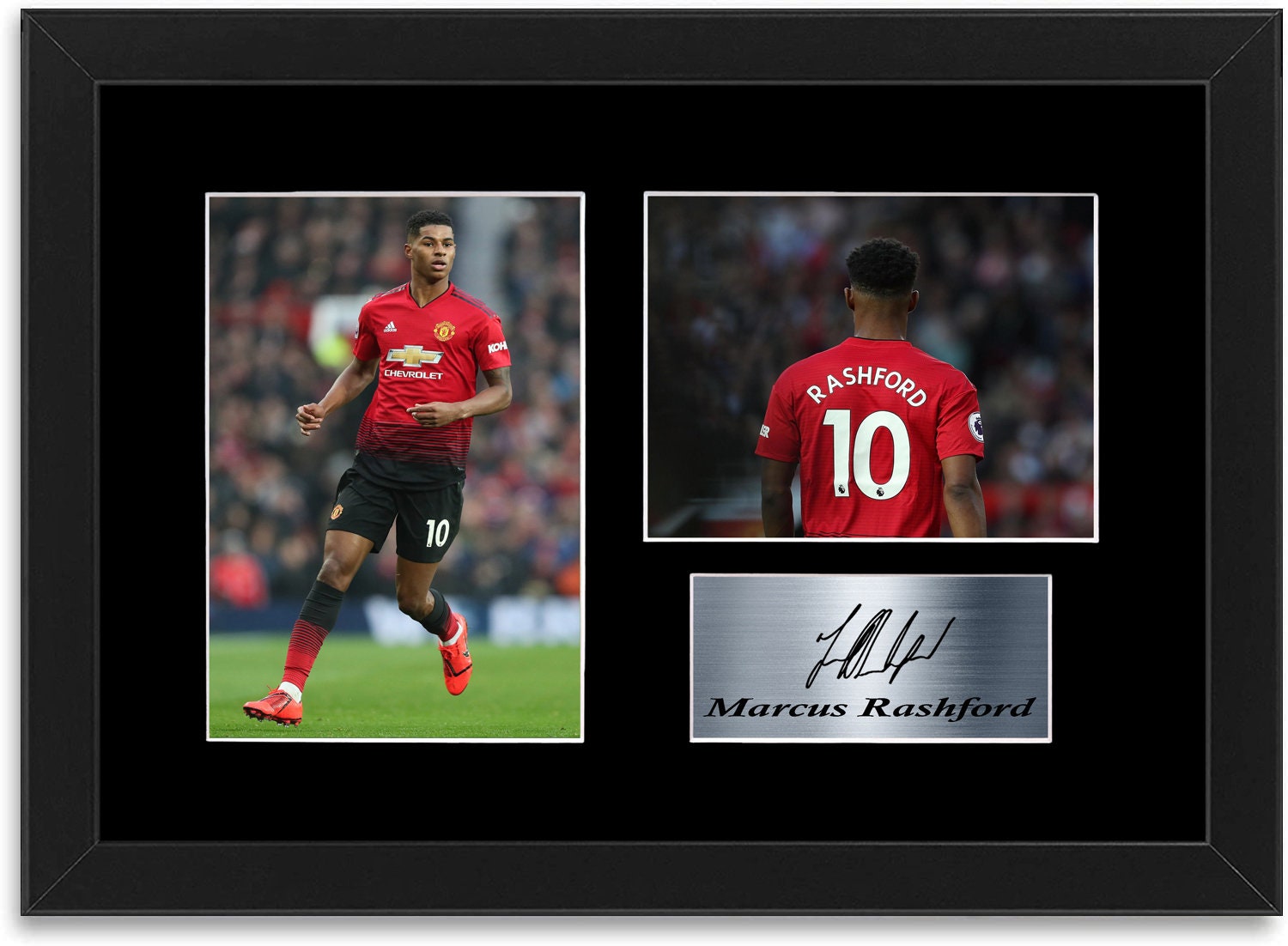 Marcus Rashford Signed Printed Gifts Autograph Poster for - Etsy UK