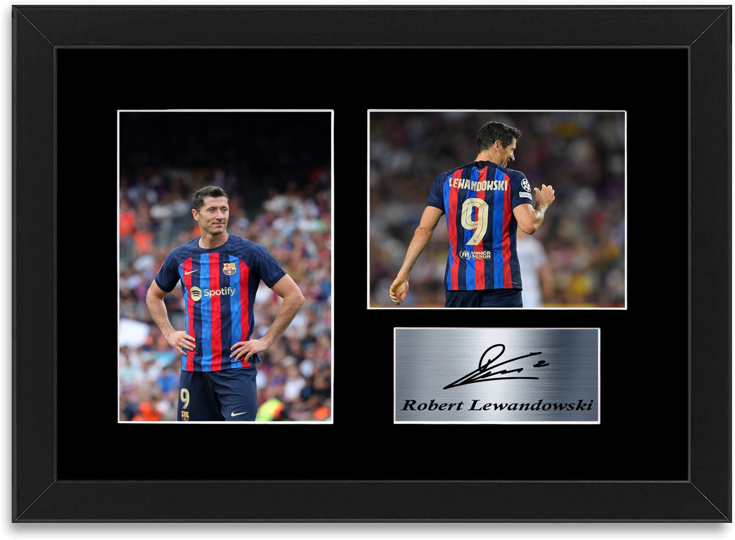 Robert Lewandowski Signed Printed Gifts Autograph Poster for Football ...
