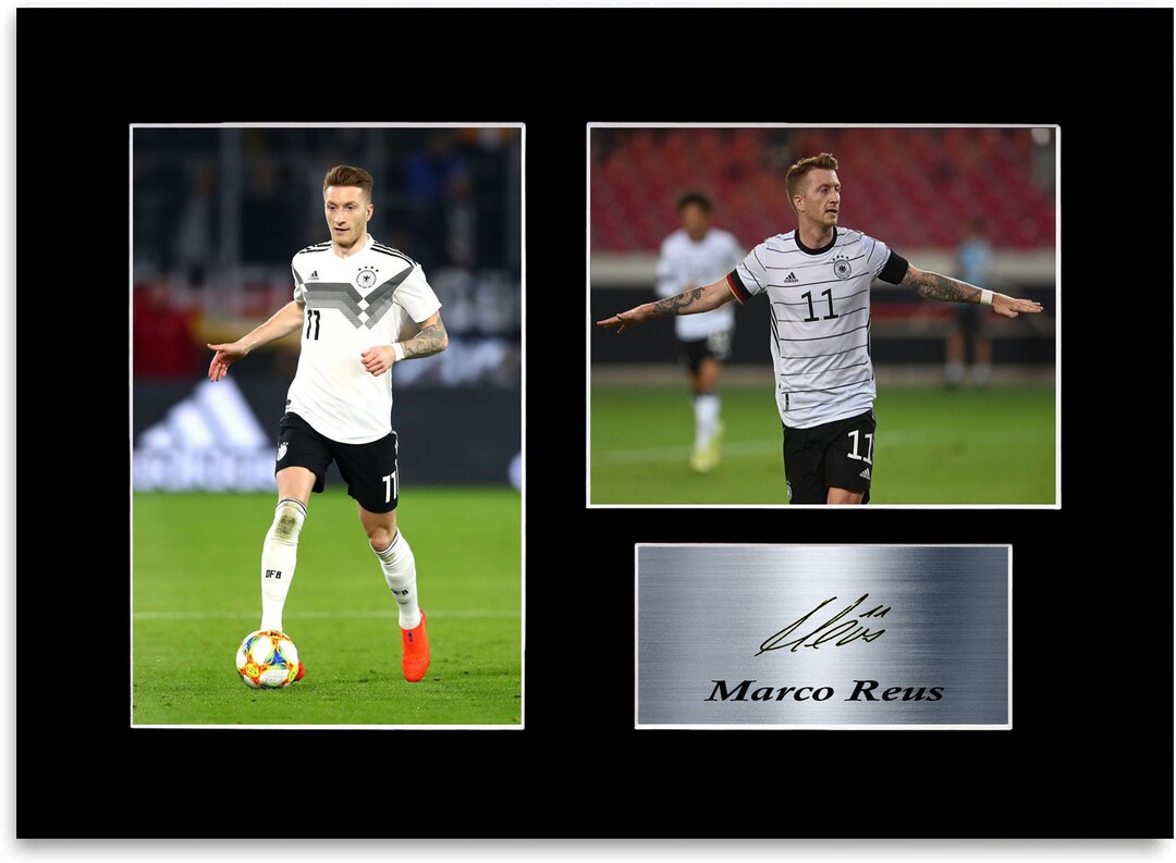 Marco Reus Germany Football Player Signed Printed Gifts Autograph ...