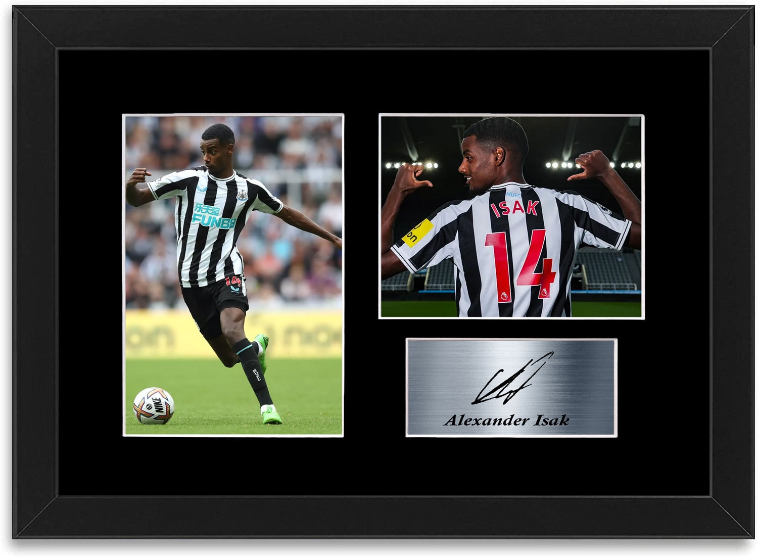 Alexander Isak Football Player Signed Printed Gifts Autograph Poster ...